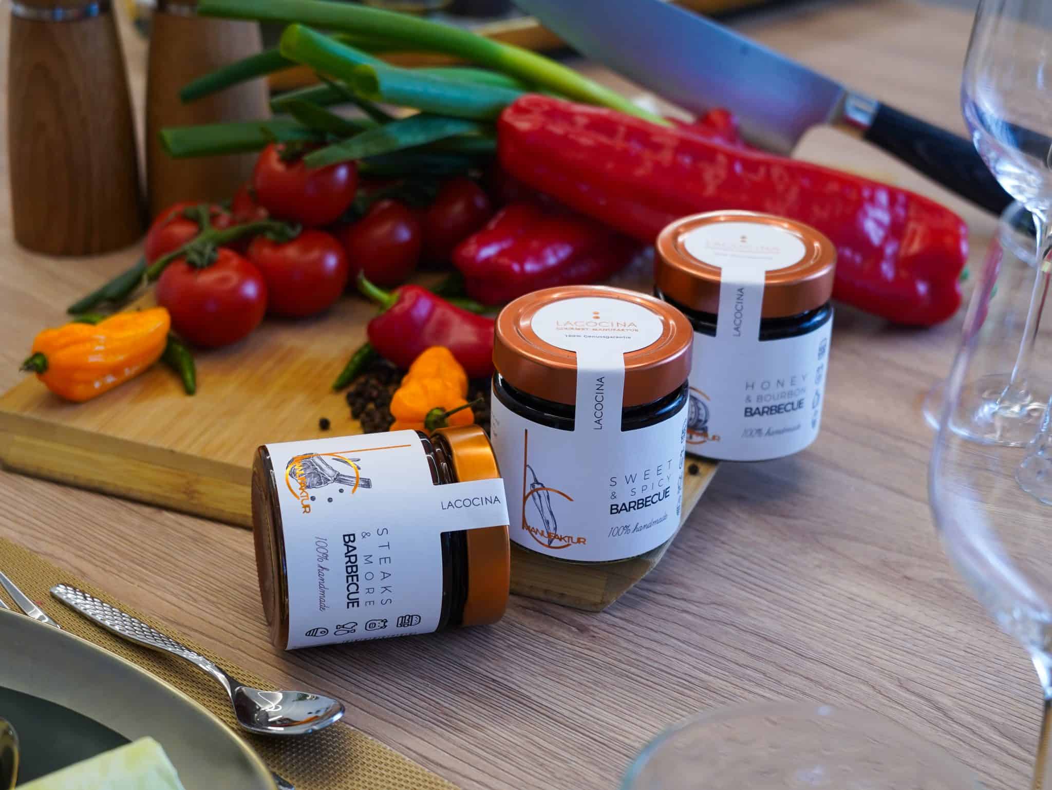 Barbecue sauces set - Lacocina Kochschule Hannover & Hamburg